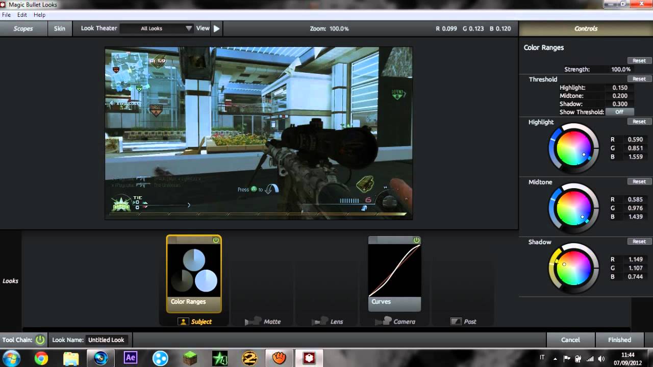 Sony Vegas CoD Editing - Tutorial #2 - Magic Bullet Looks - YouTube