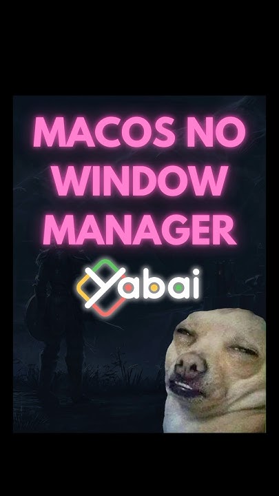 Window manager #yabai in #macos - YouTube