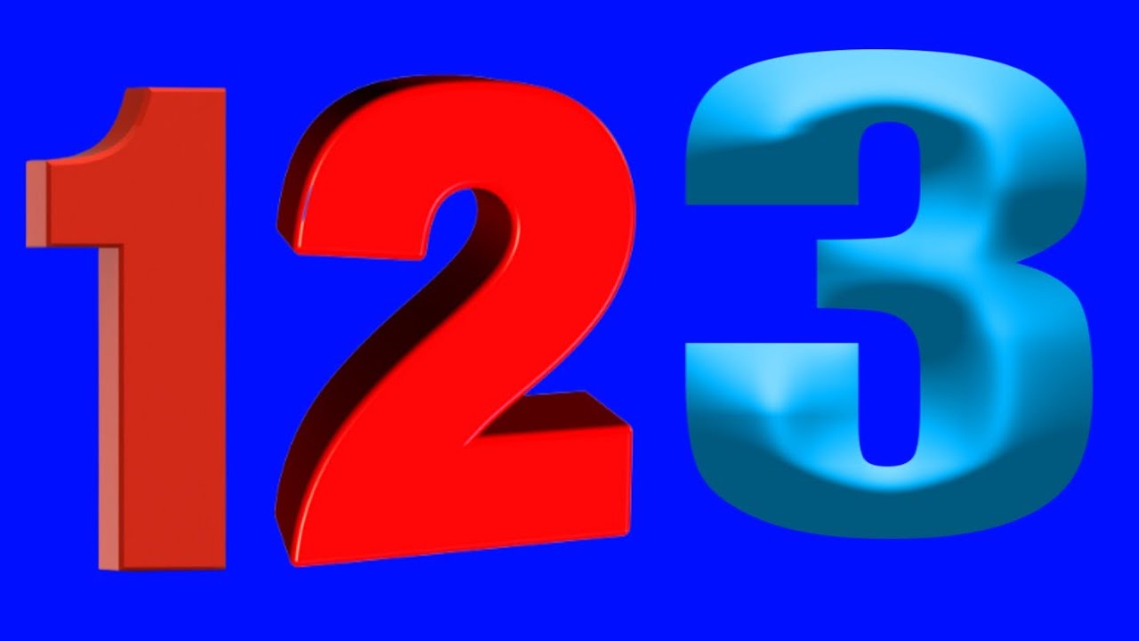 1 to 20 number Count video|Alphabet Learning For toddlers|1234 Learn ...