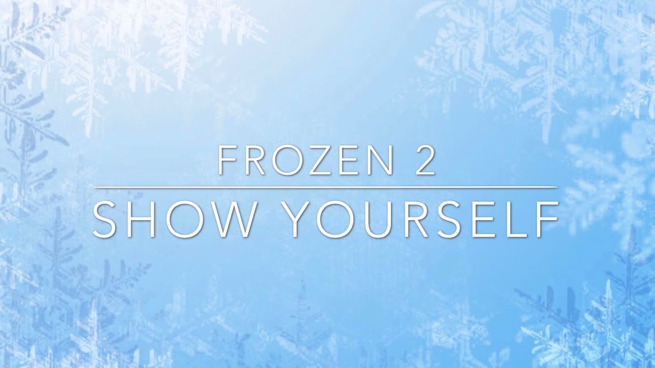 Frozen 2 - Show Yourself Piano cover - YouTube