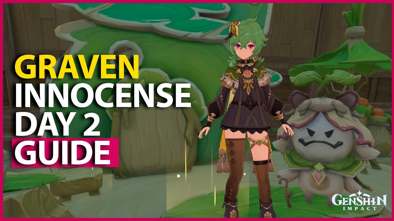 Graven Innocence Day 2 Guide Gensin Impact Sumeru Event 3.0 - YouTube
