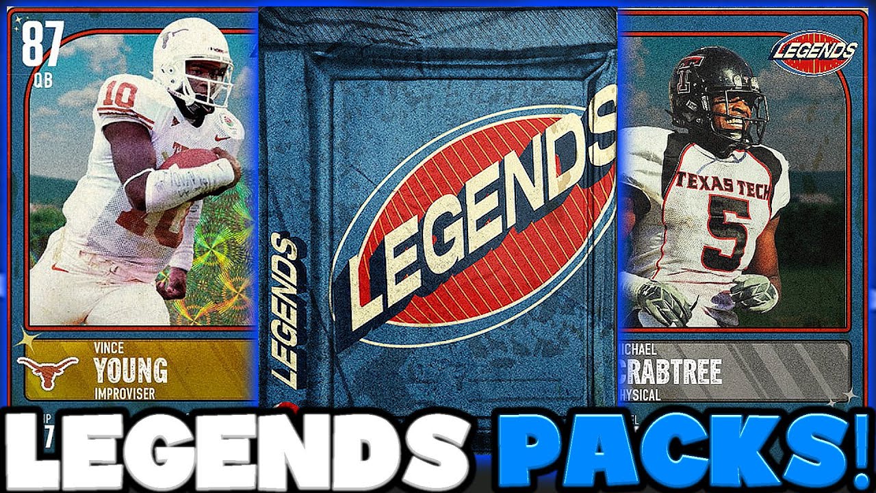 LEGENDS SUPERIOR PACK! LEGENDS PACK & TRAINING ROLLS! CFB 25 ULTIMATE ...