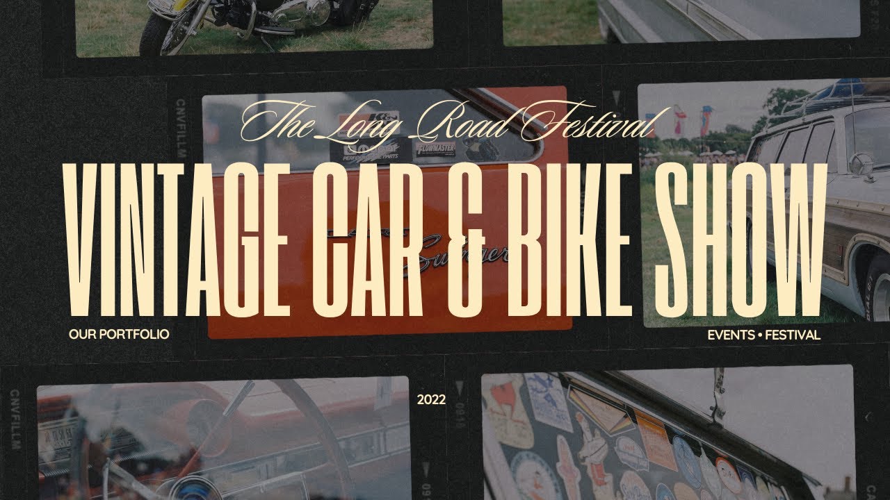 Vintage Car & Bike Show at The Long Road Festival - YouTube