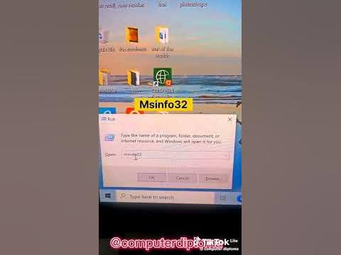 How to Check Computer Model (Msinfo32) Run Command - YouTube