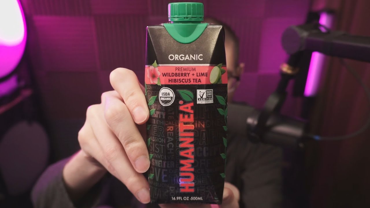 Humanitea Wildberry Lime Hibiscus Tea Overview - YouTube