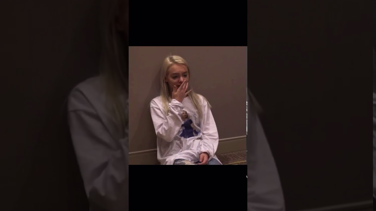 Zoe laverne crying (I’m the queen of TicTok!) - YouTube