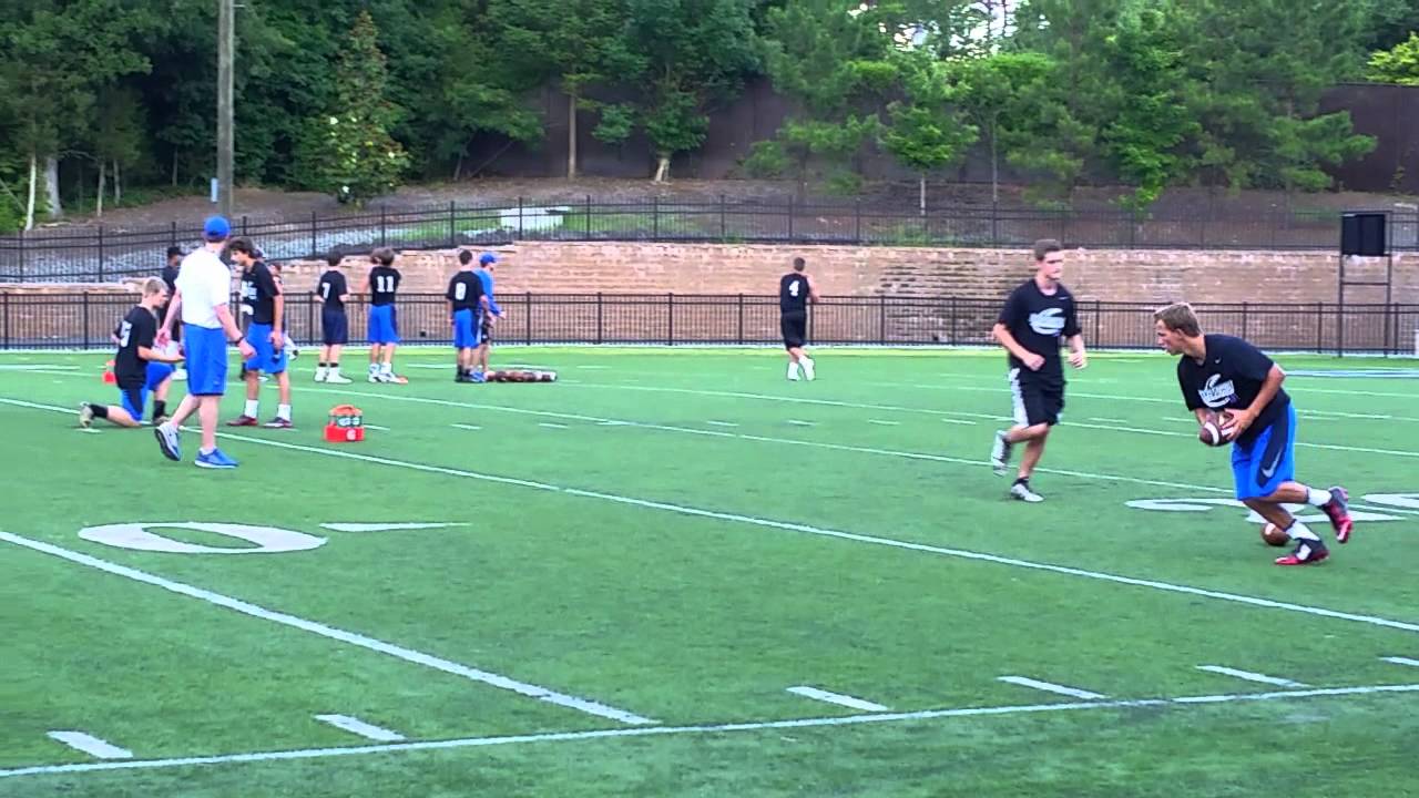 Ryan Eledge at David Cutcliffe QB College 2015-8 - YouTube