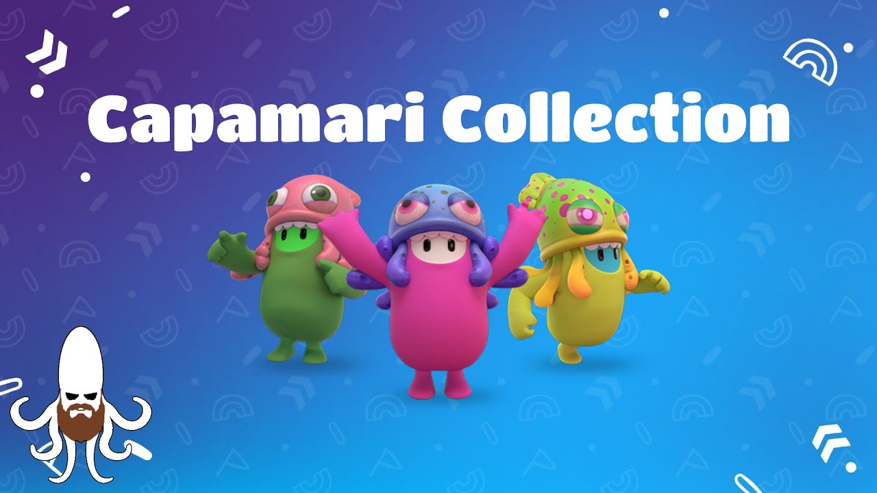 Capamari Collection Fall Guys | Gameplay & Showcase - YouTube