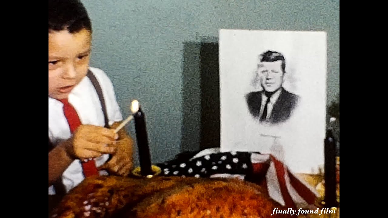 Vintage 1963 Thanksgiving family praying for John F. Kennedy JFK 1960s ...
