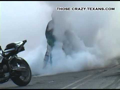 How to do Motorcycle Burnouts Like A Boss! End all to a show! - YouTube