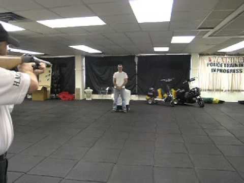 Lamperd Less Lethal 40mm training rounds - YouTube