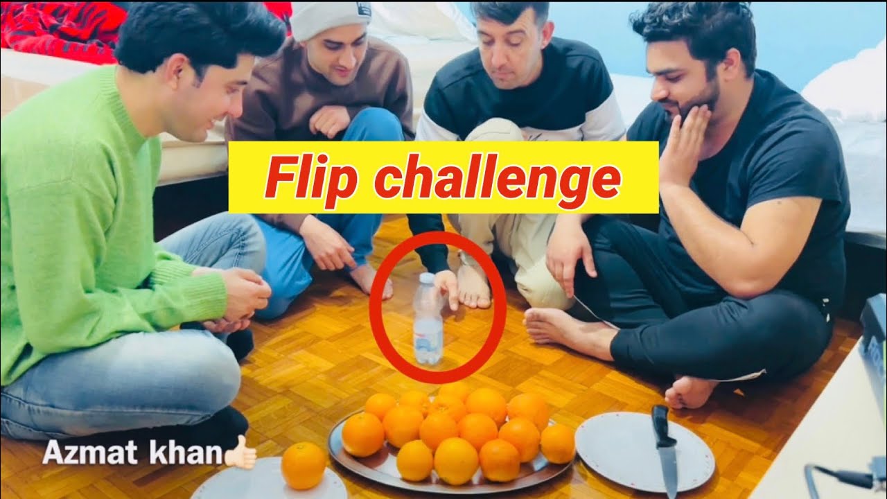 Flip challenge | pa tawan k ‘em haha | Azmat khan new video - YouTube