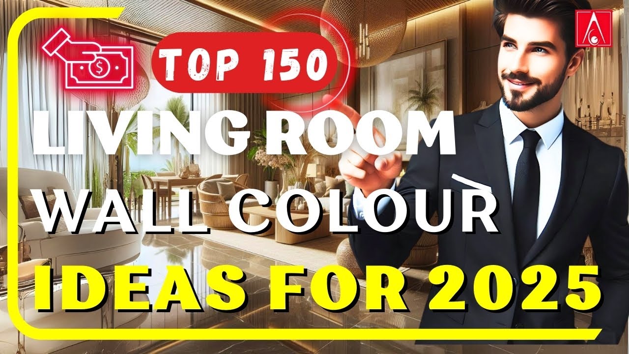 150 EASY Wall Colour Ideas to REVAMP Your Living Room! - YouTube