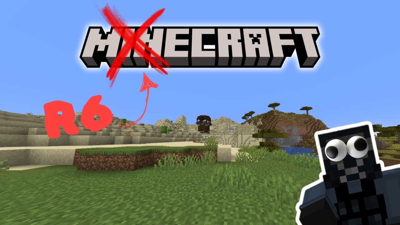 R6 Player tries to play Minecraft - YouTube