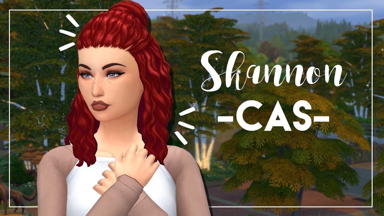 SHANNON // The Sims 4 : CAS - YouTube