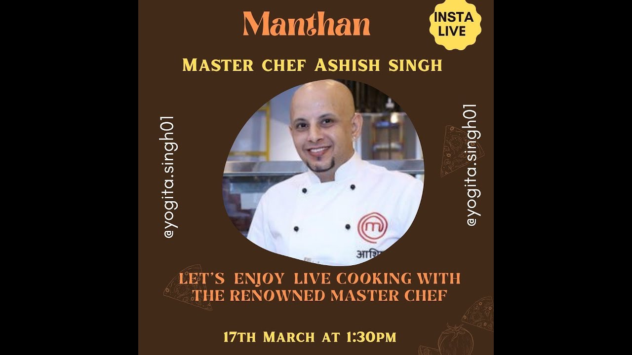 Master Chef Ashish shared mouthwatering recipes for holi ! - YouTube