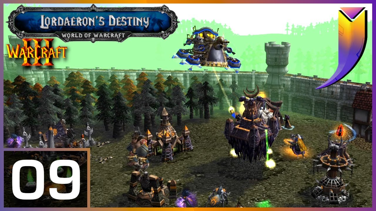 Warcraft 3: Lordaeron's Destiny 09 - Ruins of Andorhal - YouTube
