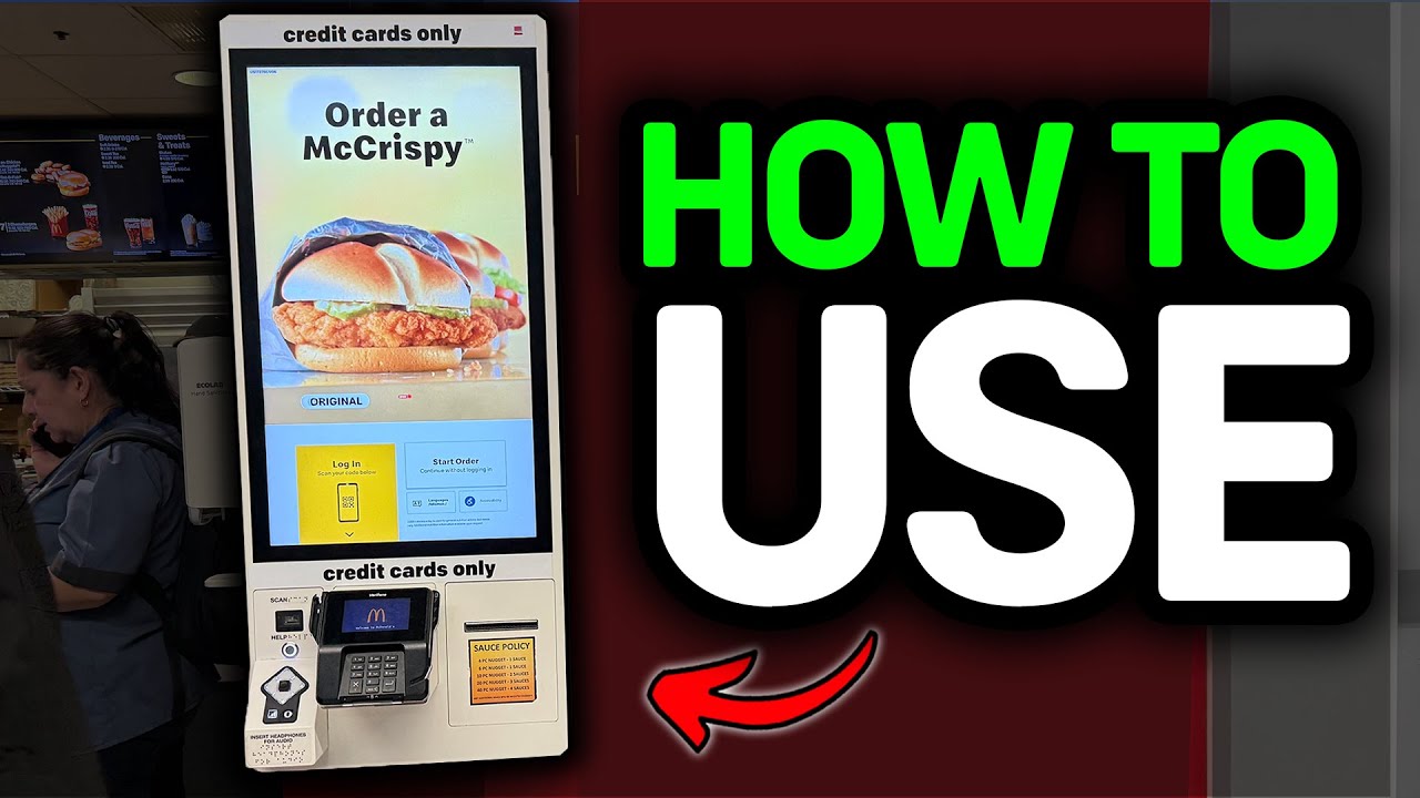 How To Use McDonalds Self Service Machine 2026 - FULL GUIDE - YouTube