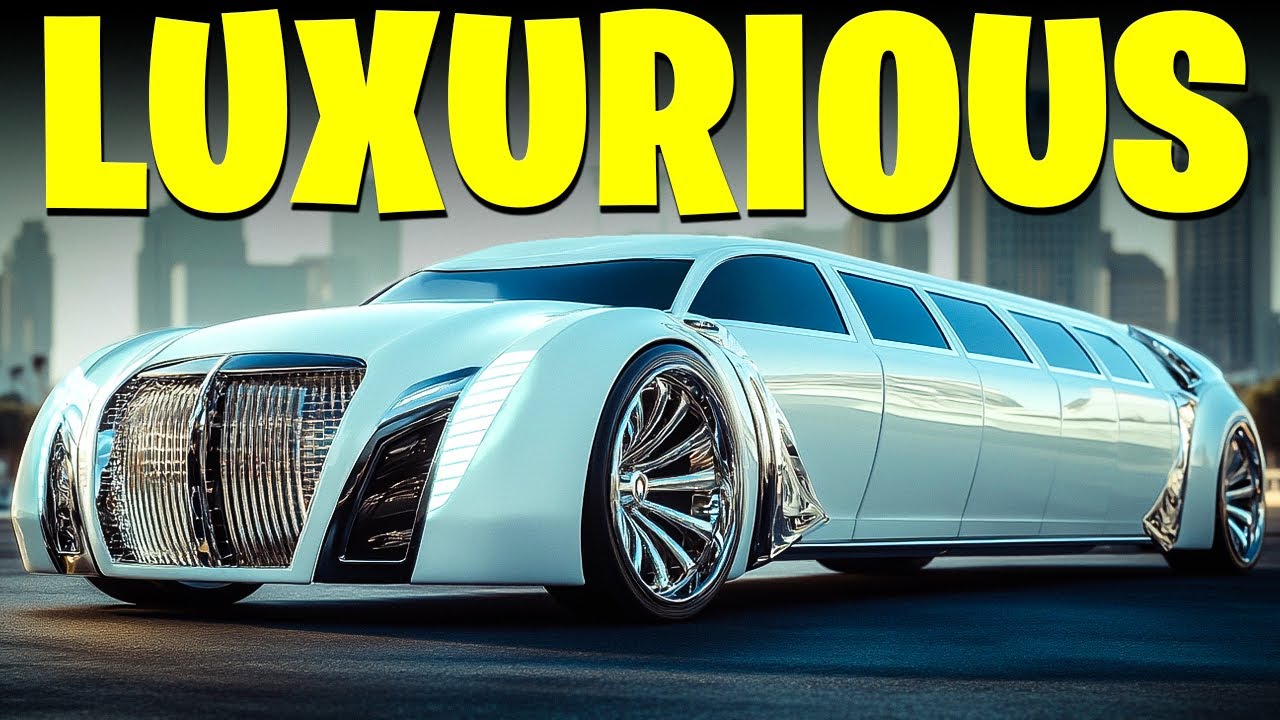 Top 8 Most Luxurious Limousines in the World (latest edition) - YouTube