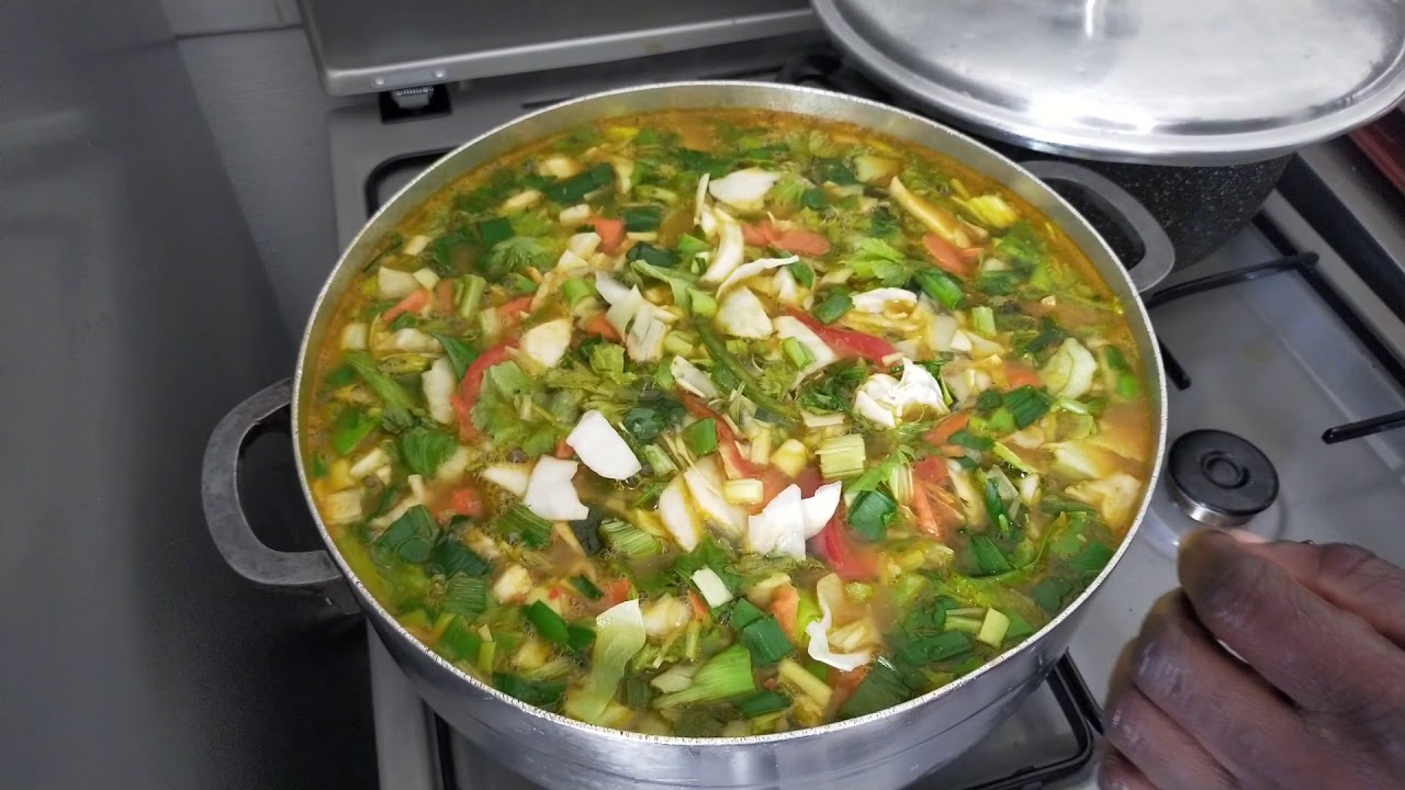 #manger créole/soupe Antillais - YouTube