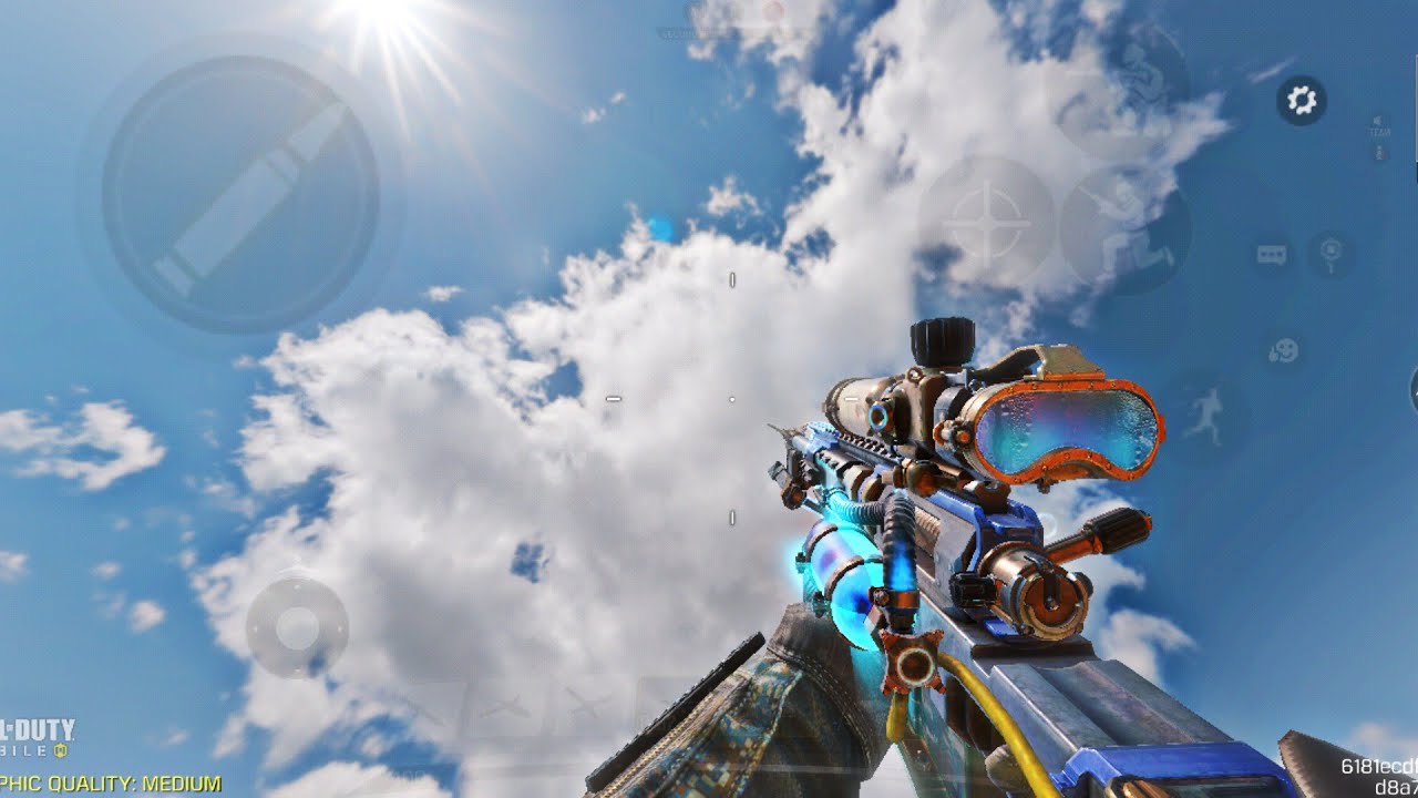 This Is 190 FOV Sniping On COD Mobile (90 Camera FOV + 100 Weapon FOV ...