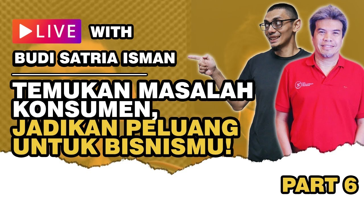 💯 PART 6 | Agar usaha bertumbuh, inilah contoh menentukan masalah ...