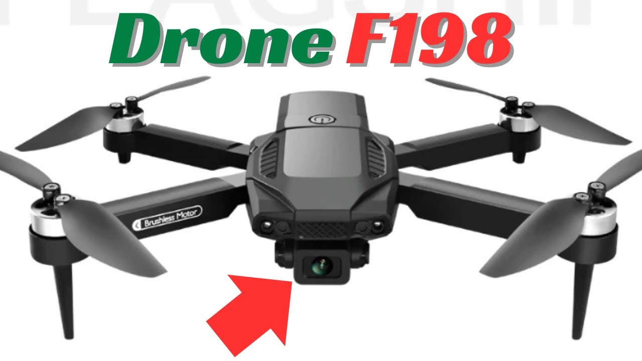 LANÇAMENTO DRONE F198 - Câmera dupla 1080p e WiFi! - YouTube