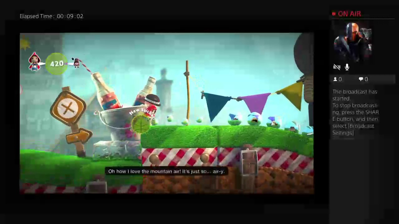 Lets play little big planet with my sister. Part 1 - YouTube