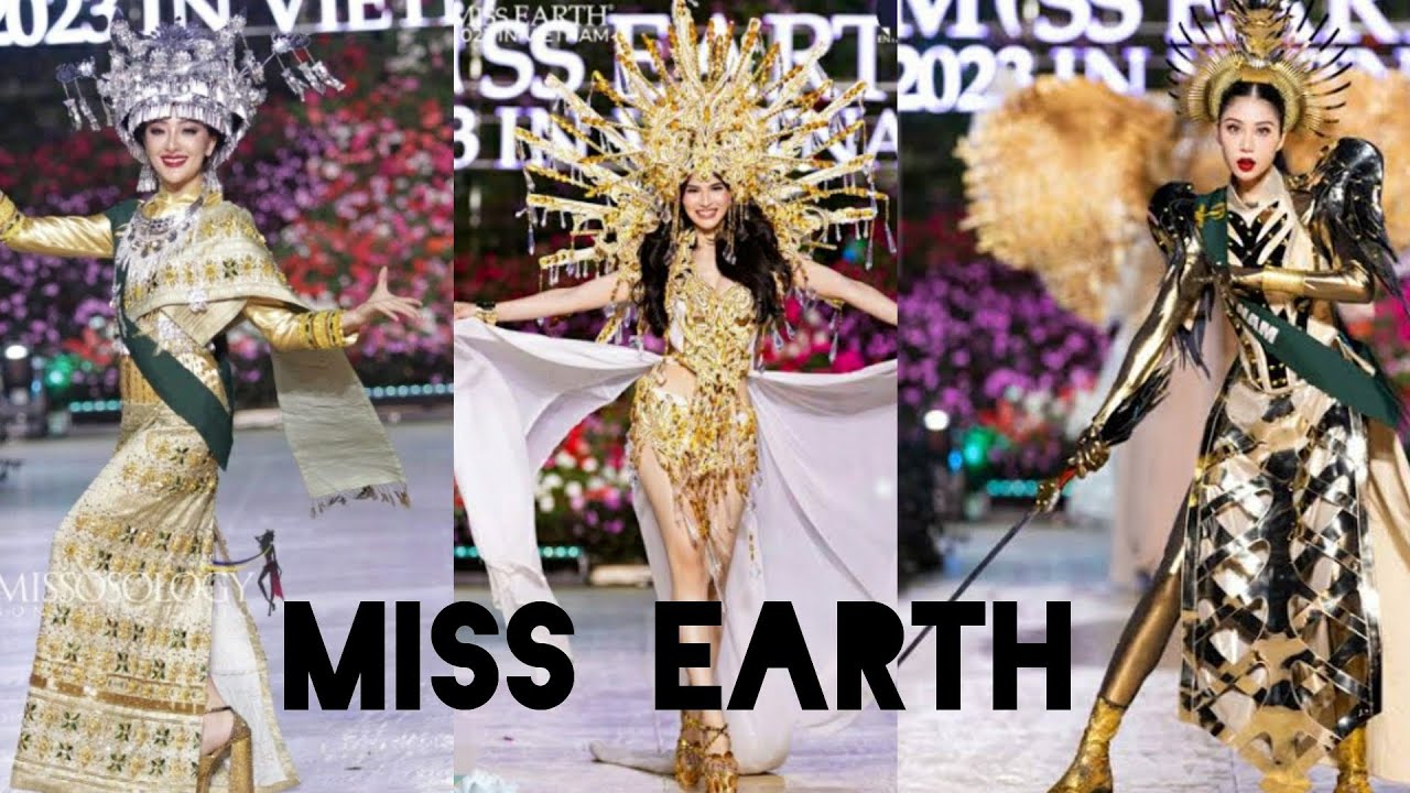 Threads of Tradition: Miss Earth's National Pride" #missearth # ...