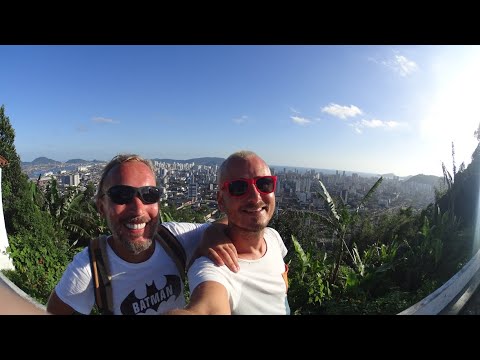 Бразилия, города Сан-Висенте, Сантос (штат Санпауло) - YouTube