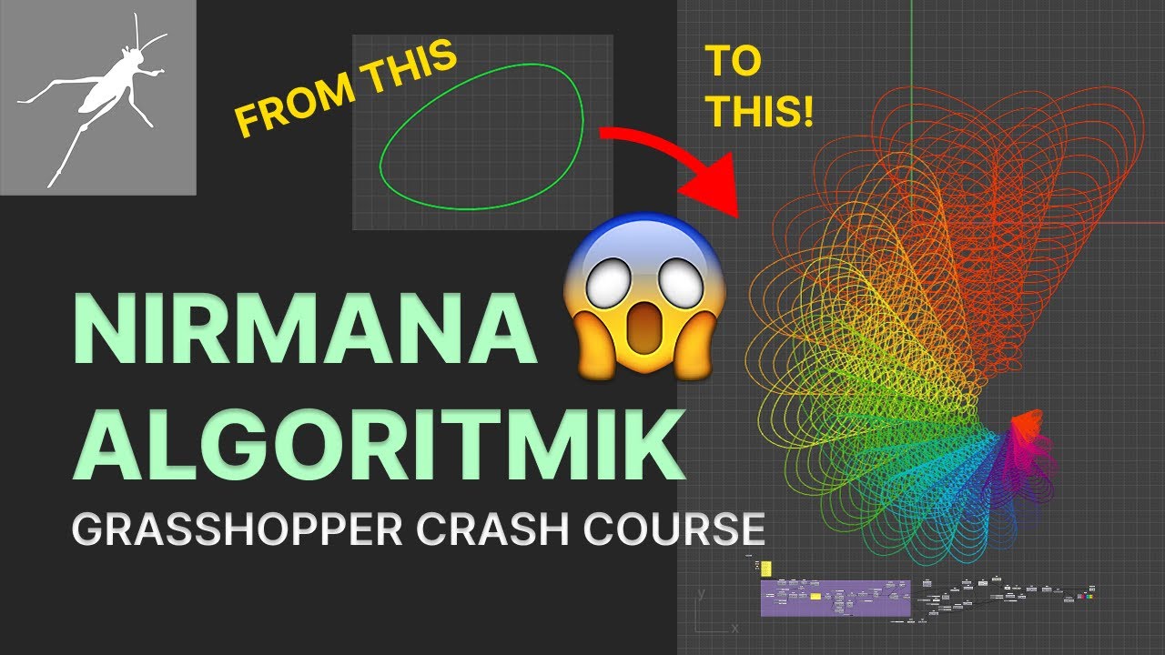 BIKIN NIRMANA PAKE TRANSFORMASI 2D GAMPANG BANGET! | Seri Grasshopper Tutorial Bentuk Episode 1 ...