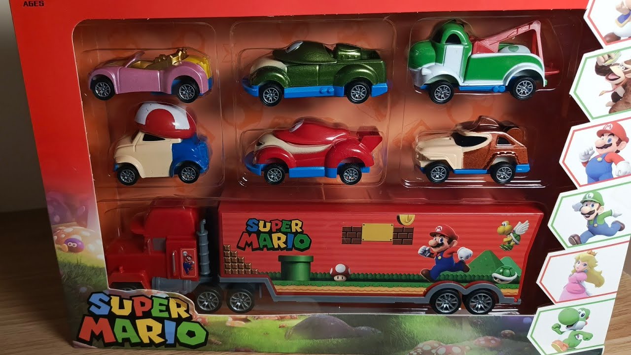 Mainan Super Mario Cars - YouTube