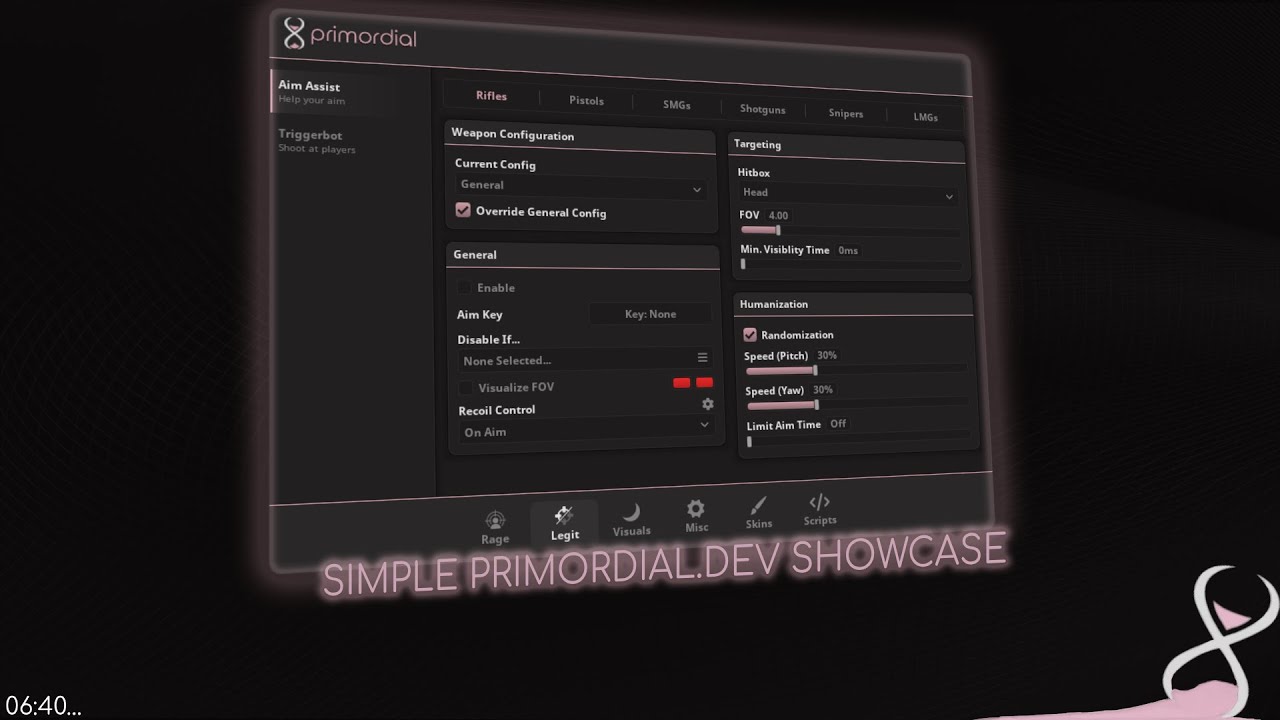 simple primordial.dev features showcase - YouTube