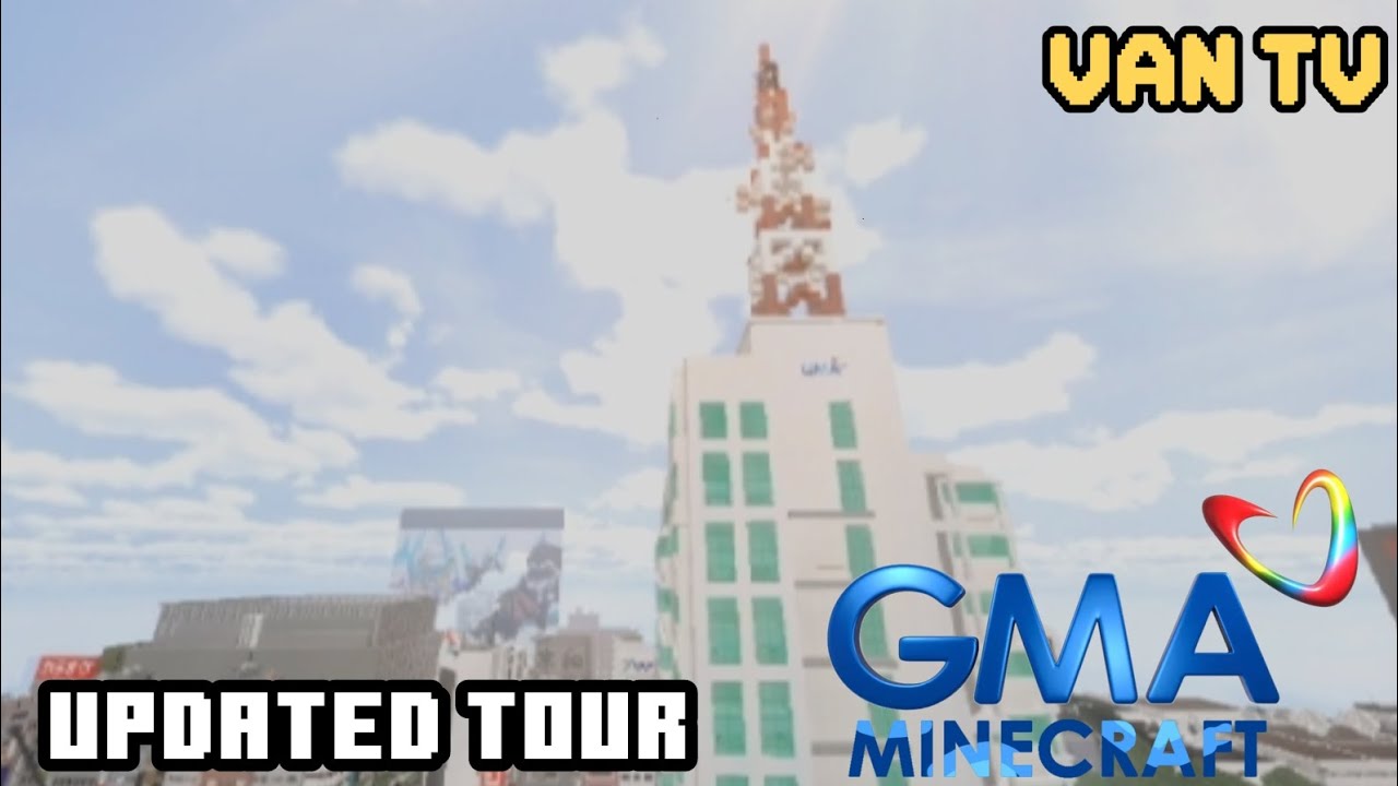 GMA MINECRAFT TOUR | UPDATED | VAN TV - YouTube