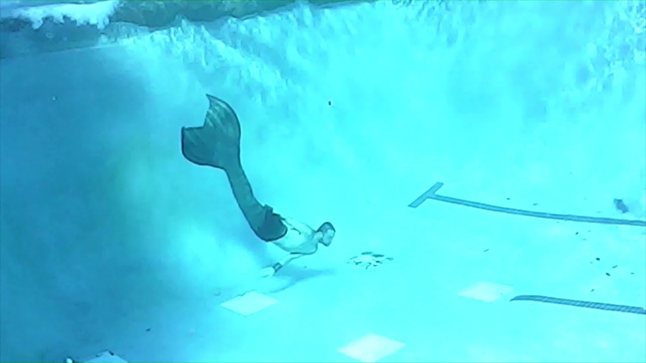 Merman Sevryn at Play - YouTube