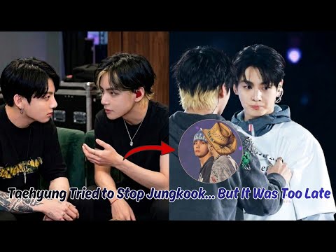 D3 Las Vegas Başlamadan Önce Jungkook ve Taehyung Beklenmedik Bir Şey Planlıyorlardı