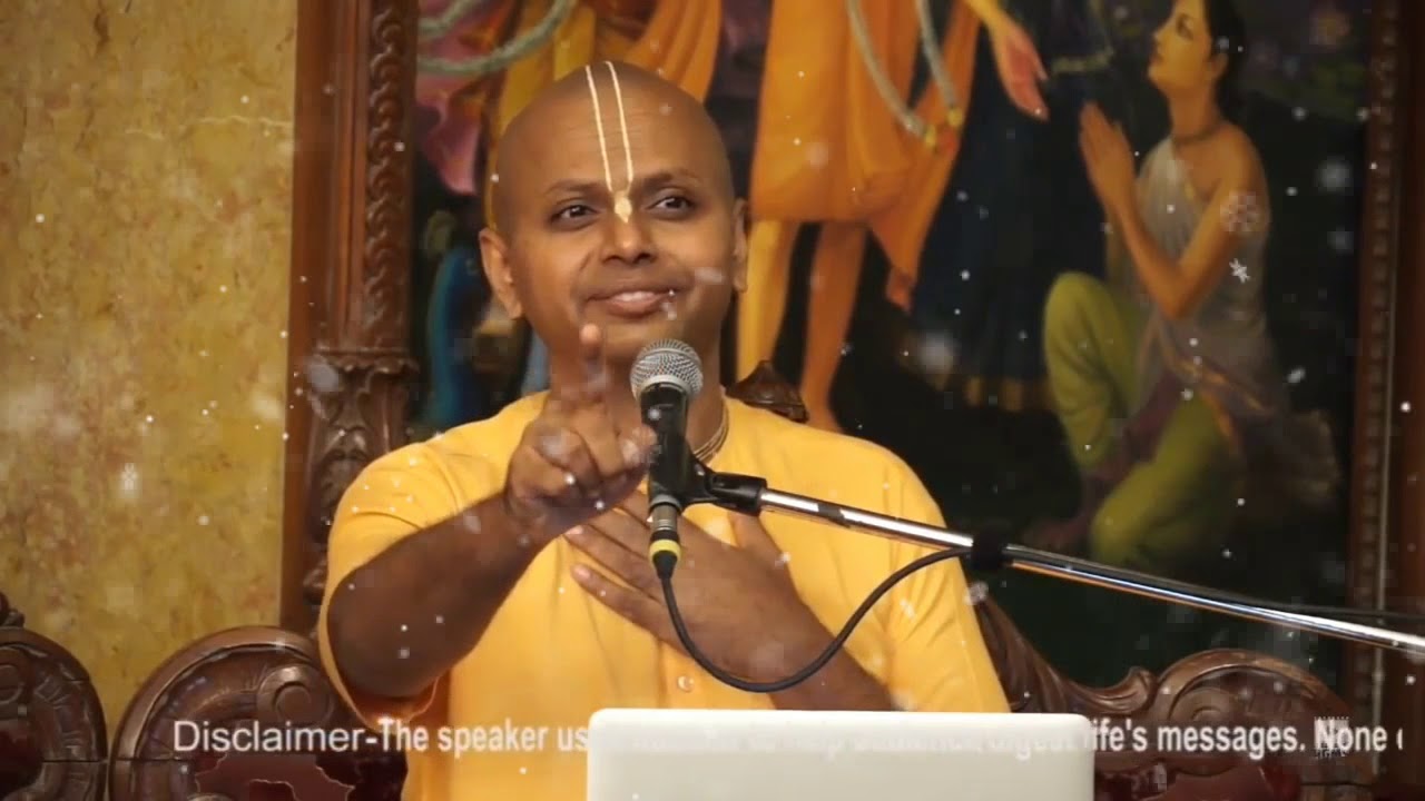 Why worry one minute slide by Gaur Gopal Das - YouTube