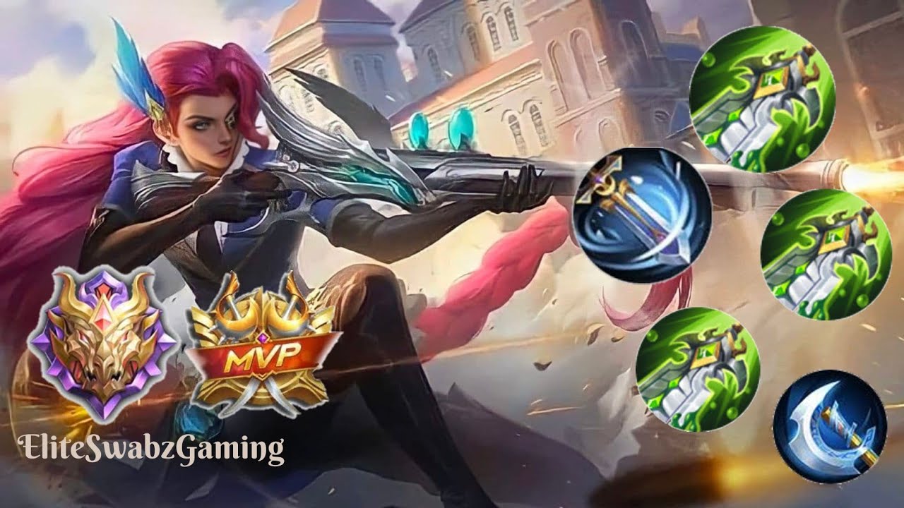 Lesley Sniper | NEW META Build | 23 KILLS!!! | Gold Lane | MVP | Sniper ...