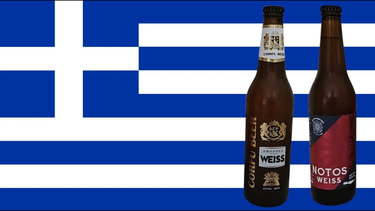#beer Greek Double... Corfu Beer Amorosa Weiss 5.6% ABV Crete Notos ...