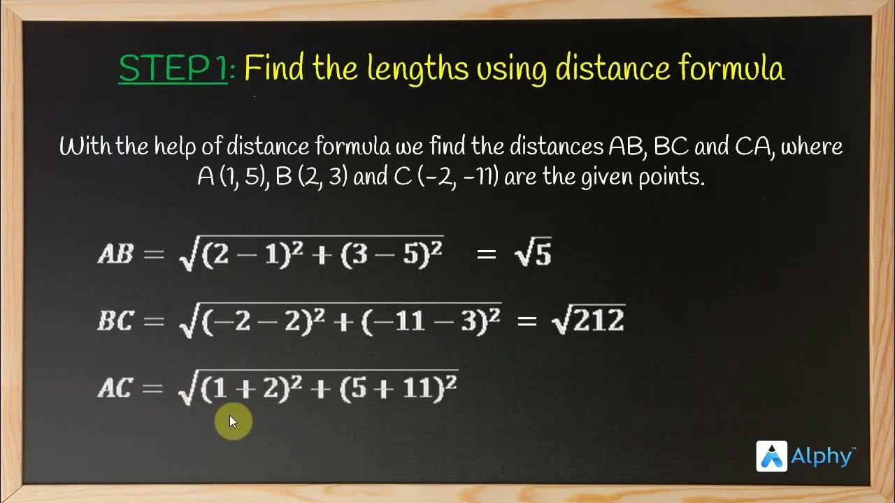 Distance Formula | Coordinate Geometry | 10th CBSE | ALPHY - YouTube
