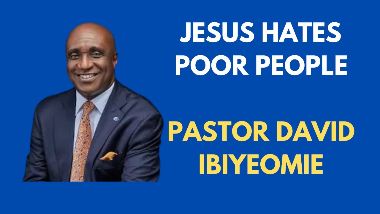 Jesus hates poor people - Pastor David Ibiyeomie #hate #poverty #jesus ...