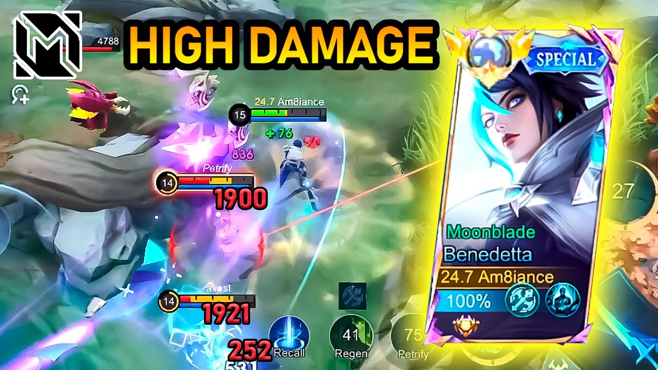 Benedetta EXP Rotation - HIGH DAMAGE!! Top Global Benedetta | Gameplay ...