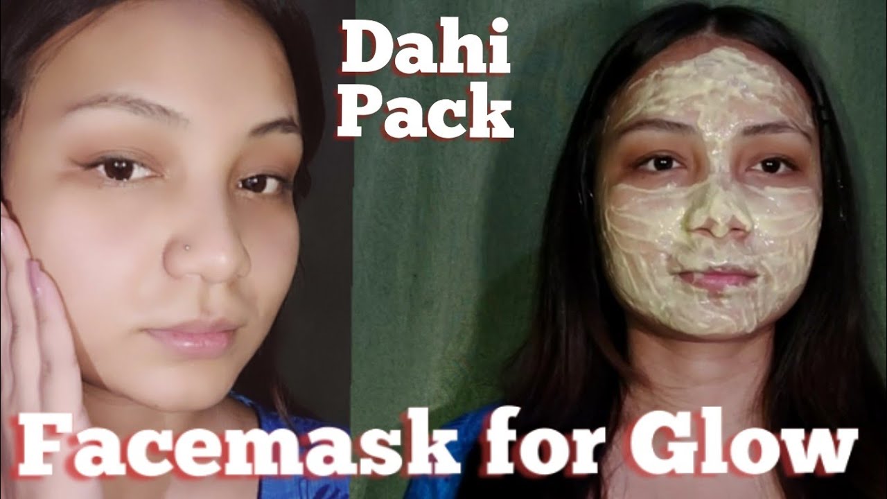 Dahi Face mask | Turmeric Face pack in quarantine | instant glow | Eid ...