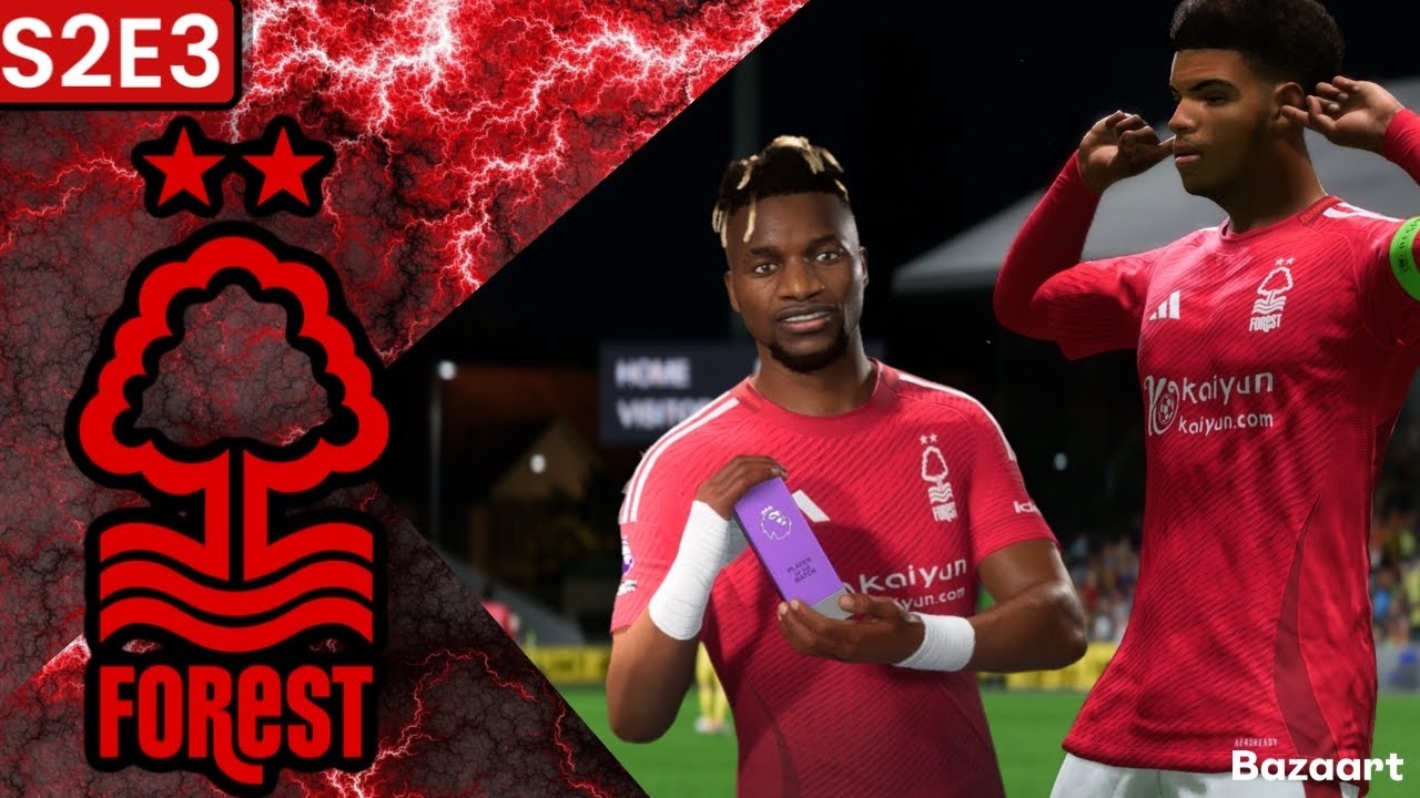 MAXI & MGW Absolutely FLYING | FC25 Nottingham Forest Career Mode S2E3 ...