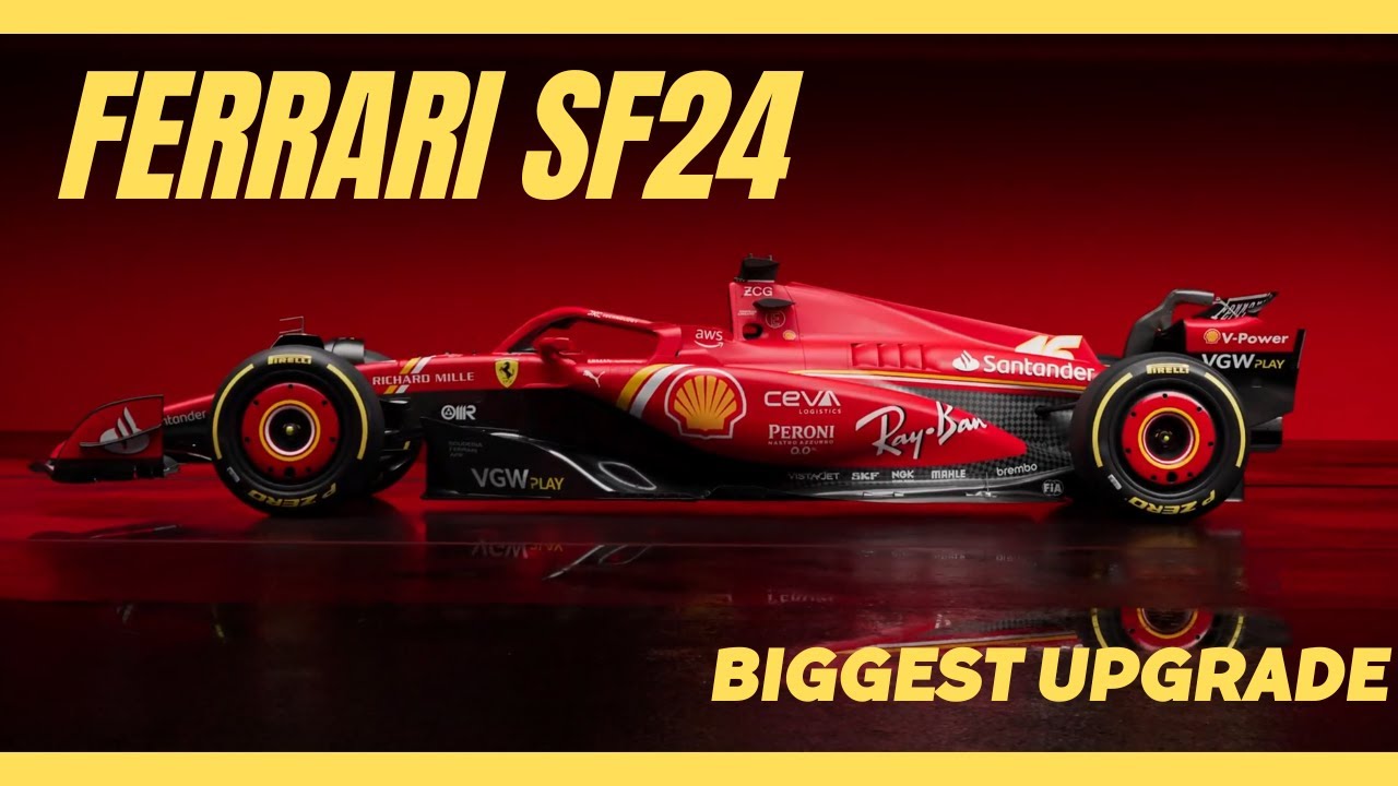 2024 Ferrari F1 CAR SF24 Car Launch - YouTube