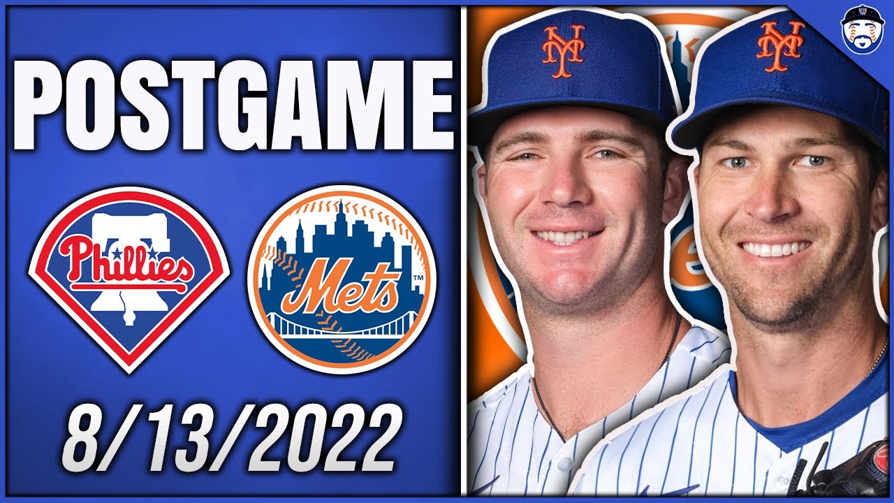 Mets vs Phillies Postgame Show (Recap, Reactions, Highlights/8-13-2022 ...