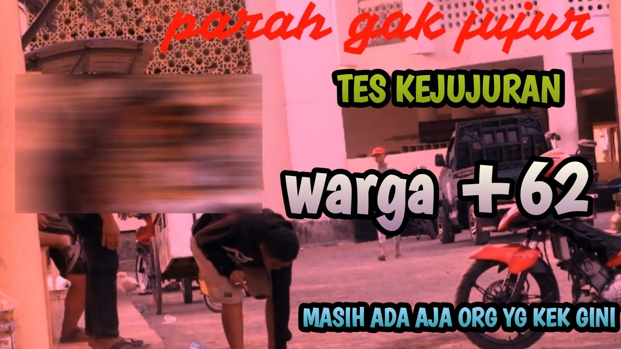 .MASIH ADA AJA YG GAK JUJUR DI NEGARA INI :-SOCIAL EXPERIMENT - YouTube