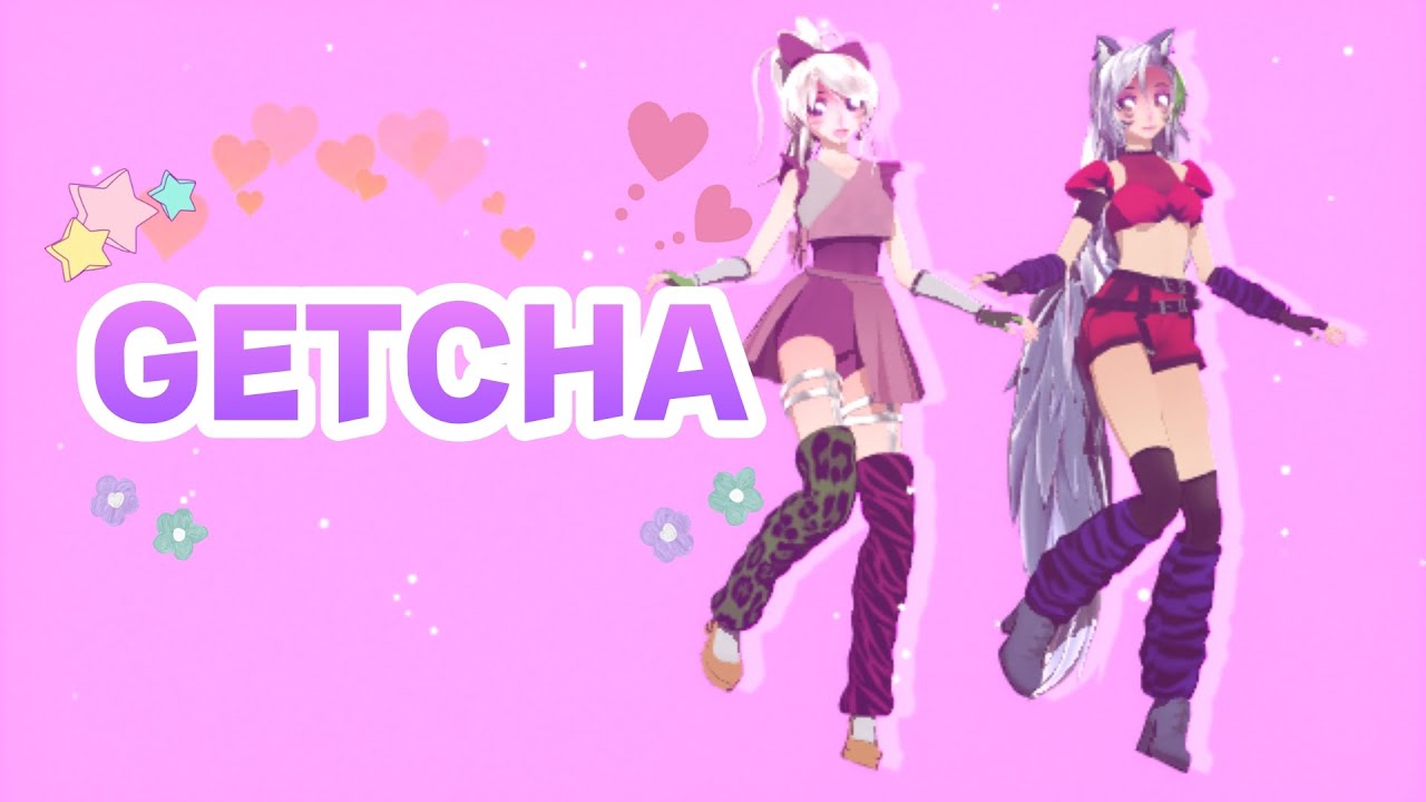 [mmd|fnaf] GETCHA |Roxanne wolf(Roxy) & glamrock chica - YouTube