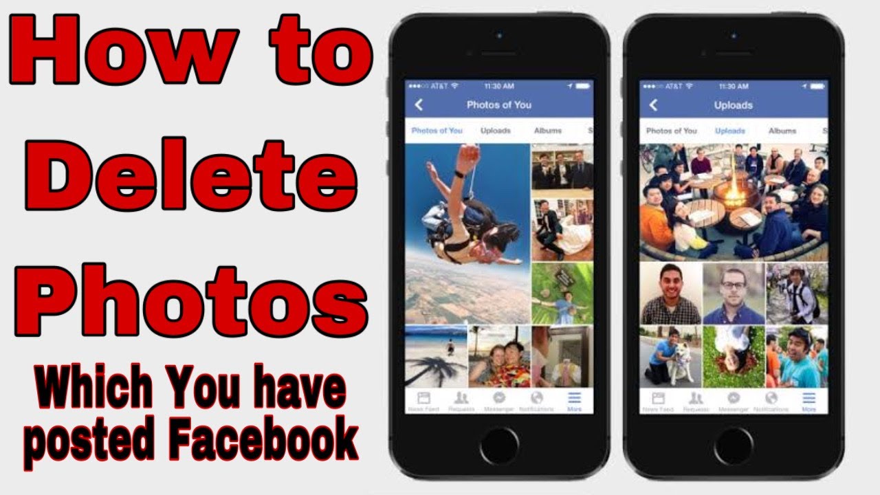 How to Delete Photos from Facebook | how to delete multiple photos in ...