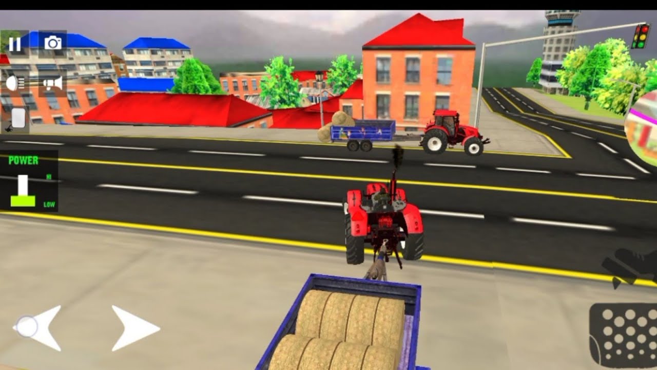 Tractor trailer game.tractor running city road.Tractor Driver - Android ...